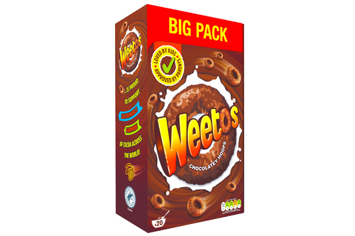 Weetos - Chocolatey Hoops Cereal - 600g - Best Before it's Gone Ltd