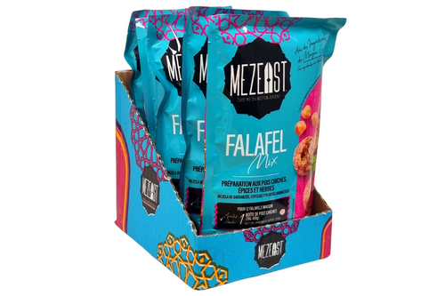 Box of Mezeast - Falafel with Chickpeas, Spices & Herbs Mix - 5 x 80g ...