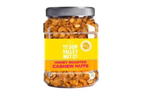 The Sun Valley Nut Co - Honey Roasted Cashew Nuts - 1.1kg - Best Before ...
