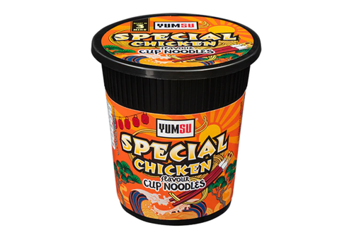 Yumsu - Special Chicken Flavour Cup Noodles - 60g - Best Before it's ...