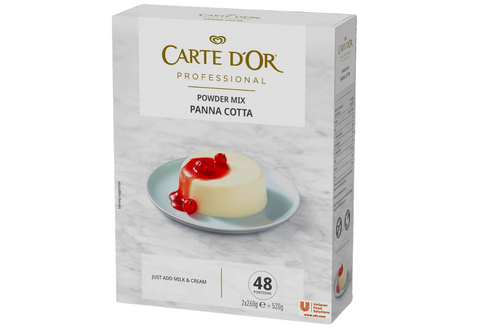 Carte D'Or - Professional - Panna Cotta Powder Mix - 2 x 260g (520g ...