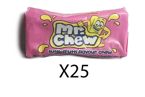 Swizzles - Mr Chew - Pink x 25
