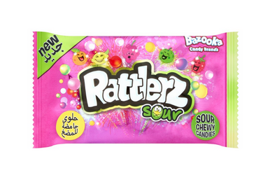 Bazooka - Rattlerz Sour Chewy Candies - 40g