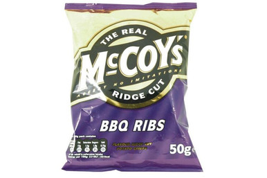 McCoys - BBQ Ribs Crisps - 50g