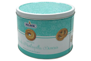 Kelsen - Danish Butter Cookies - 908g (Slightly Dented Tin)