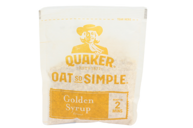 Quaker - Oat So Simple - Golden Syrup - Single Sachet - 36g