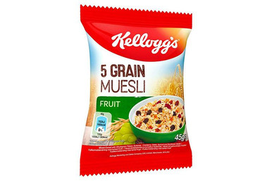 Kellogg's - 5 Grain Fruit Muesli - 45g