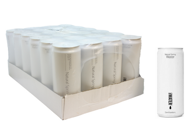 Case of CanO Water - Natural Spring Water - 24 x 330ml