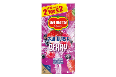 Del Monte - Fruit Burst - Berry - 1l