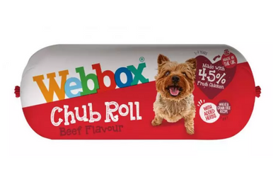 Webbox - Chub Roll - Beef Flavour - 315g