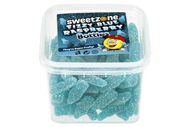 Sweetzone - Blue Raspberry Bottles - 180g Tub