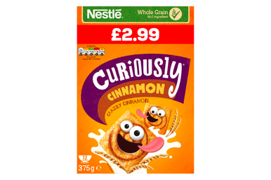 Nestle - Curiously Cinnamon Cereal - 375g