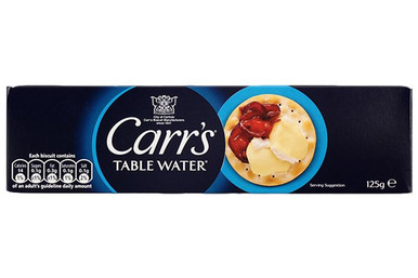 Carrs Table Water Biscuit 125g