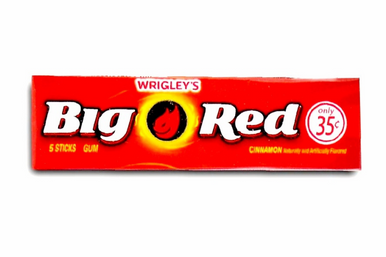 Big Red Cinnamon Chewing Gum (5 sticks) (2 x 20ct)