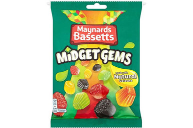 Maynards Bassetts - Midget Gems - 160g