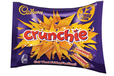 Cadbury - Crunchie - 12 Treat Size - 210g - Best Before it's Gone Ltd