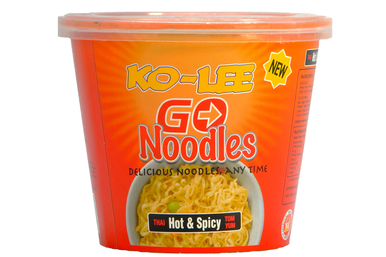 Ko-Lee - Go Noodles - Thai Hot & Spicy Flavour - 65g - Best Before it's ...