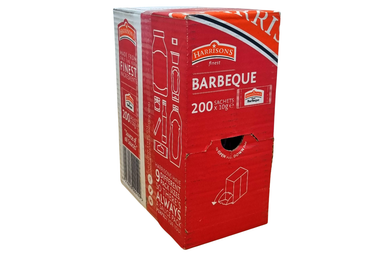Harrisons - Finest Barbeque Sauce Sachets - 200 x 10g Sachets - Best ...