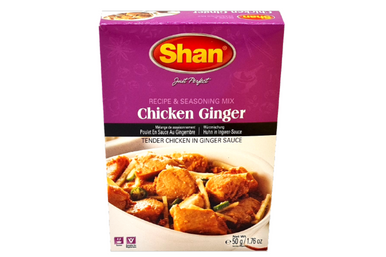 Shan - Chicken Ginger Seasoning Mix - 50g - Best Before it's Gone Ltd