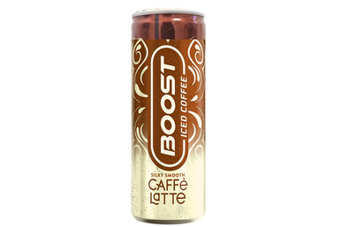 Boost - Iced Coffee - Caffe Latte - Silky Smooth - 250ml. - Best Before ...