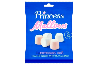 Princess - Mallows - Fat Free - Pink & White Marshmallows - 200g - Best ...