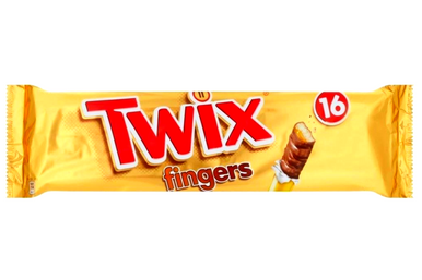 Twix - Chocolate Biscuit Fingers - 16 x 20g - Best Before it's Gone Ltd