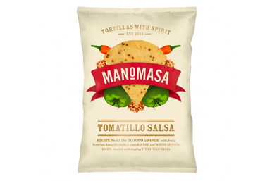 Manomasa - Tomatillo Salsa Tortillas Chips -160g - Best Before it's ...