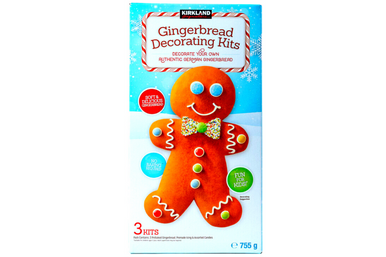 Kirkland - Gingerbread Decorating Kits - 3 Kits - 755g - Best Before it ...