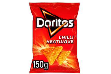Doritos - Chilli Heatwave Flavour Corn Chips - 150g - Best Before it's Gone Ltd