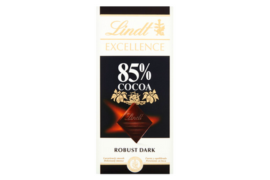 Lindt - Excellence - 85% Cocoa - Robust Dark Chocolate Bar - 100g ...