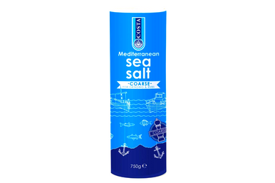 Costa - Mediterranean Sea Salt - Coarse - 750g - Best Before it's Gone Ltd