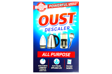 Oust - All-Purpose Descaler - 3 x 25ml Sachets - Best Before it's Gone Ltd