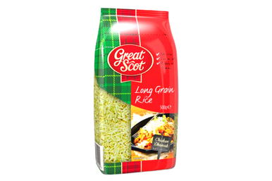 Great Scot - Long Grain Rice - 500g - Best Before it's Gone Ltd