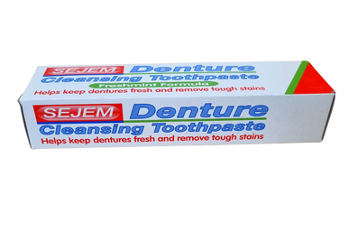 Sejem - Denture Cleaning Toothpaste - Freshmint Formula - 50ml - Best ...
