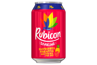 Rubicon - Sparkling Raspberry & Pineapple Drink - 330ml - Best Before ...