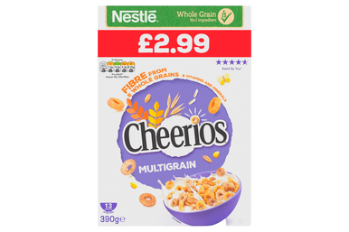 Nestle - Cheerios - Multigrain Cereal - 390g - Best Before it's Gone Ltd