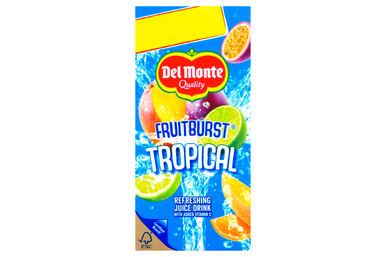 Del Monte - Fruitburst - Tropical Refreshing Juice - 1l - Best Before ...