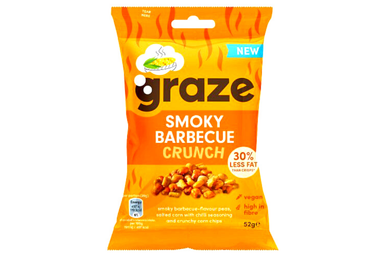 Graze - Smoky Barbecue Crunch - Mixed Snacks - Vegan - 52g - Best ...