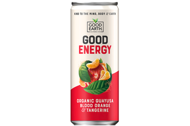 Good Earth - Good Energy - Organic Guayusa Blood Orange & Tangerine ...