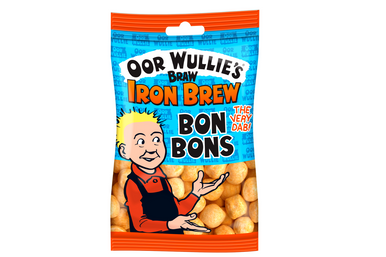 Oor Wullie's - Braw Iron Brew Bonbons Sweets - 125g - Best Before it's ...