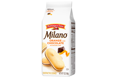 Pepperidge Farm - Milano - Orange Flavoured Chocolate Cookies - 198g ...