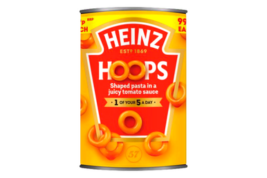 Heinz - Spaghetti Hoops - Pasta in a Juicy Tomato Sauce - 400g - Best ...