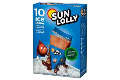Sun Lolly - Cola Triangles Ice Pops - 10 Pcs Pack - Best Before it's ...