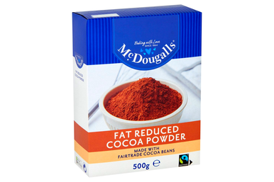 McDougalls - Fairtrade - Fat Reduced Cocoa Powder - 500g - Best Before ...