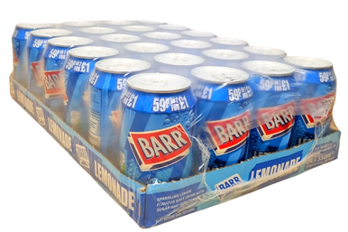 Case of Barr - Lemonade - 24 x 330ml - Best Before it's Gone Ltd