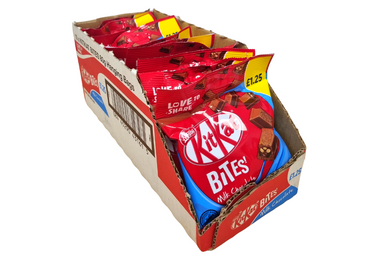 Box of Kit Kat - Bites - Milk Chocolate Sharing Bag - 10 x 80g - Best ...
