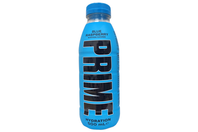 Prime - Hydration - Blue Raspberry Drink - 500ml - Best Before it's ...
