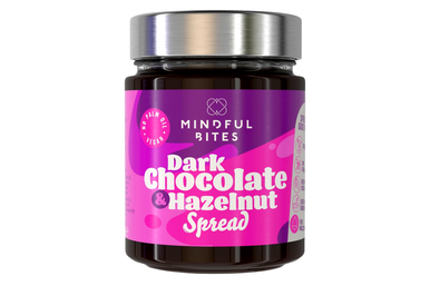 Mindful Bites - Dark Chocolate & Hazelnut Spread - Vegan - 300g - Best ...