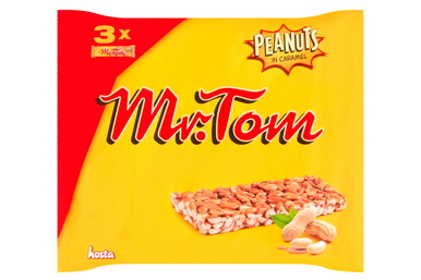 Mr. Tom - Peanuts in Caramel - Vegan - 3 x 40g (120g) - Best Before it ...