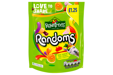 Rowntree's - Randoms Sweets Sharing Bag - 120g - Best Before it's Gone Ltd
